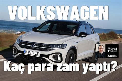 Volkswagen Fiyat Listesi Ocak 2024 VW TROC 2024 VW TAIGO 2024