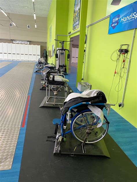Le CPSF découvre le Centre Sportif de l Aube Comité Paralympique et