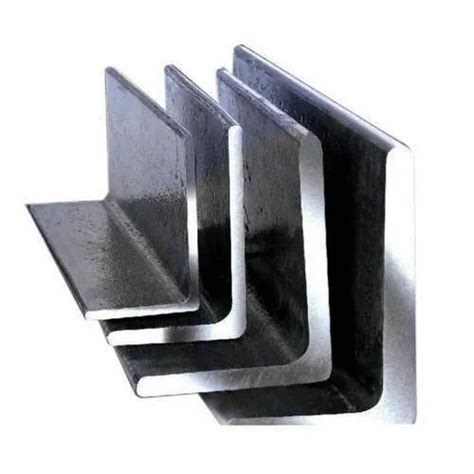 L Shaped Mild Steel Ms Angles Equal Sizes Thickness 3 To 6 MM Size