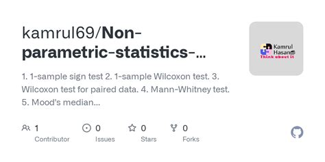 github kamrul69 non parametric statistics tests beginner to advanced 1 1 sample sign test 2