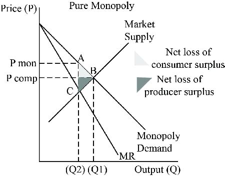 Monopoly Graph Vs Perfect Competition