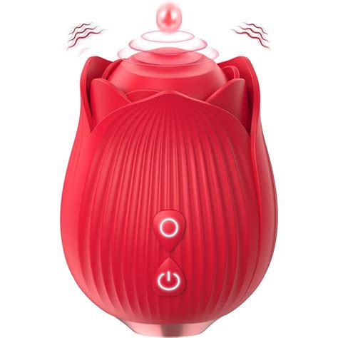 Rose Sex Stimulator For Women Kushor Sex Toys For Womens Sex Pleasure With 10 Tapping Modes