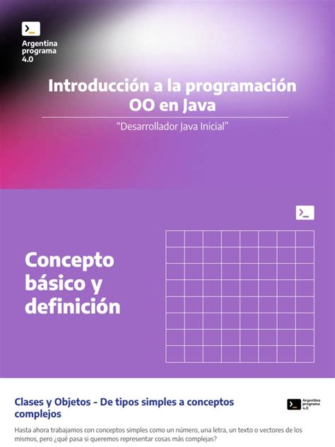 clase 5 introducción a la programación oo en java pdf objeto informática programación