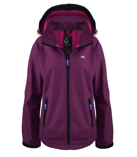 Sportowa Kurtka Damska Softshell 7127 BK 076 Agrafka