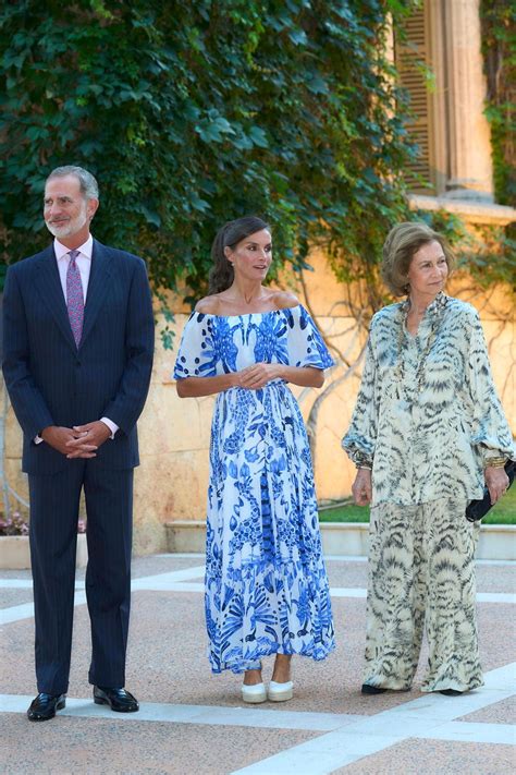 Königin Letizia besten Styles des spanischen Royals BRIGITTE de