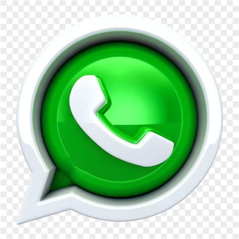 HD 3D WhatsApp Wa App Logo Icon PNG Citypng