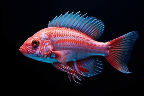 Hermosos peces exóticos de colores Foto Gratis