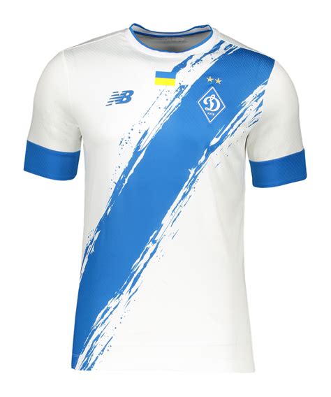 New Balance FC Dynamo Kiew Shirt Home 2022 2023 Kids FHME Bílá