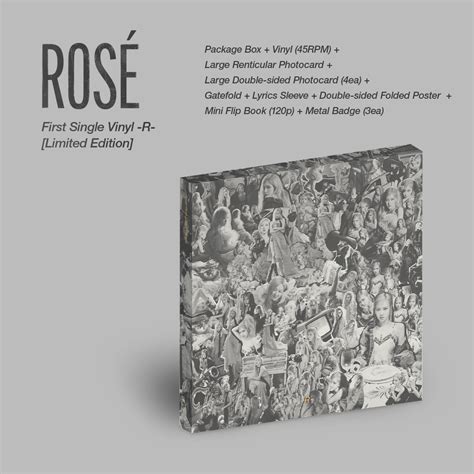 Rose Rose First Single Album R Limited Vinyl Kpop Ro Shop
