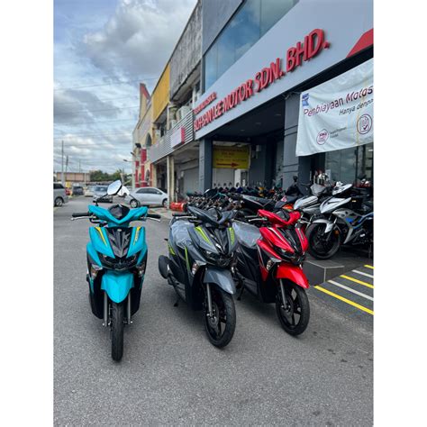 YAMAHA EGO AVANTIZ SCOOTER 125CC RED GREY CYAN AUTOMATIC 2023 STOCK