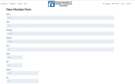 59 Membership Form Templates For Associations Glue Up