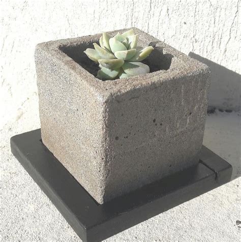 Cómo hacer macetas de cemento fácilmente Jardinus