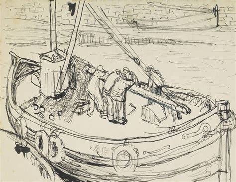 Fishing Boat Line Drawing At PaintingValley Explore Collection Of