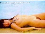 Naked Mara Maravilha In Playboy Magazine Brasil
