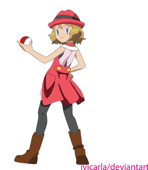 Pokemon Xy Serena Fanart Render By Ivicarla On Deviantart