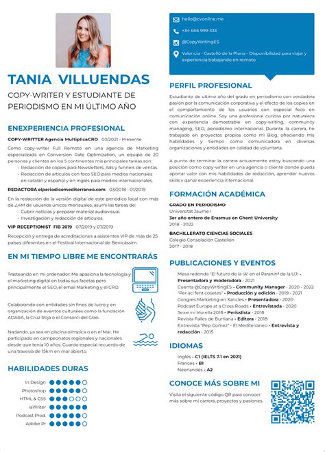 Introducir 98 Imagen Modelo De Cv Para Estudiantes Universitarios