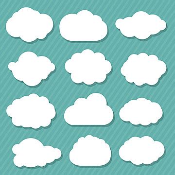 Nuvens Dos Desenhos Animados Cenografia Cenografia Nublado Vetor PNG