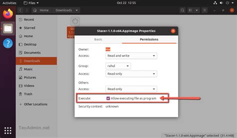 How To Use AppImage On Linux Beginner Guide TecAdmin