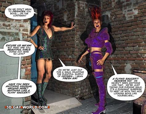 Gay Gets Fucked Hardcore By Hung Shemale 3d Comic Photo 3