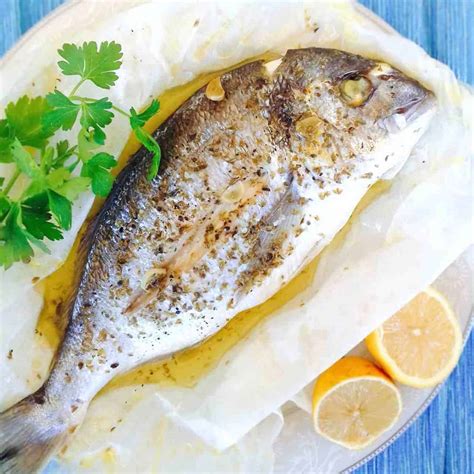 Sea Bream Fish Cooked