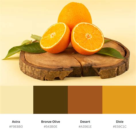 Shades Of Orange Color Names Hex RGB CMYK Codes