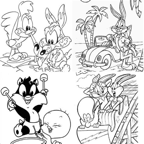 Baby Looney Tunes Printable Coloring Pages
