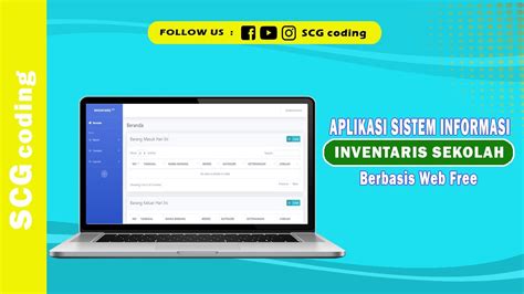 Aplikasi Sistem Informasi Inventaris Sekolah Berbasis Web Free Youtube