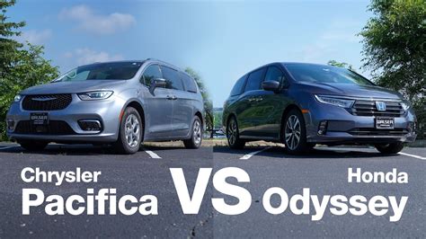 Honda Odyssey Vs Chrysler Pacifica Comparison And Review Youtube