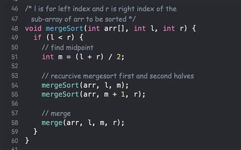 merge sort algorithm line by line explanation of merge sort… by mohammad yasir the startup