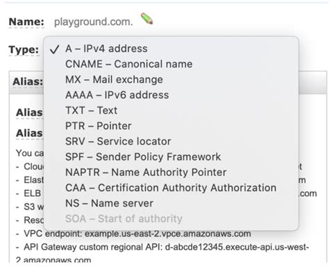 Understanding Route Alias Records