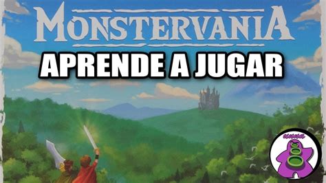 MONSTERVANIA Cómo se juega TUTORIAL Juego de Mesa unna YouTube