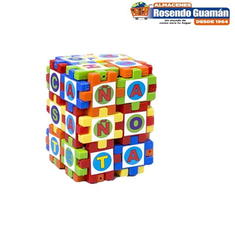 Cubes Didactico Abecedario Figuras Ref Almacenes Rosendo Guamán
