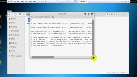 How To Add Official Kali Linux Repositories YouTube