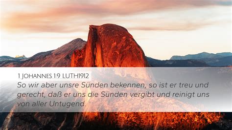 1 Johannes 1 9 LUTH1912 Desktop Wallpaper So wir aber unsre Sünden