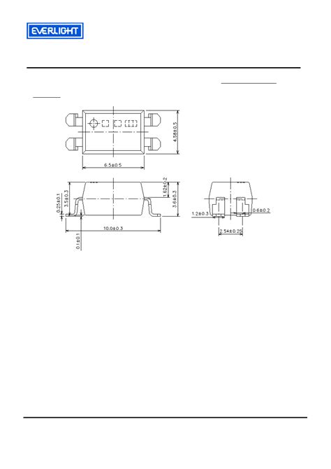 El Datasheet Pages Everlight Photocoupler Rohs Compliant