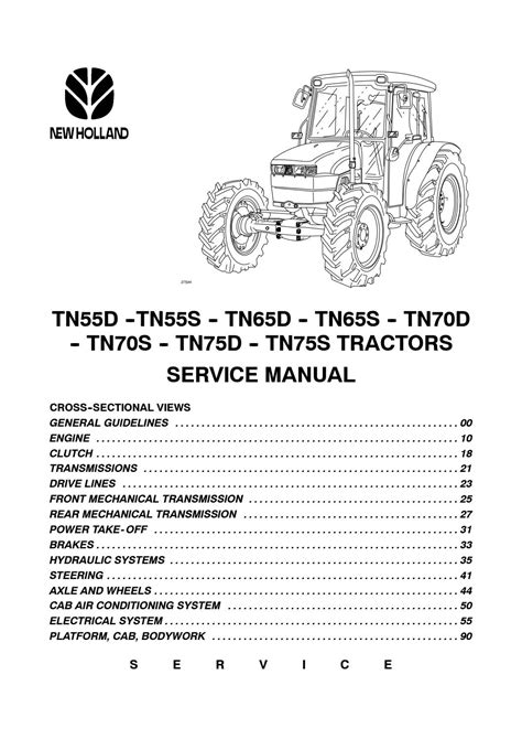 New Holland TN75S Tractor Service Repair Manual By Iwyphcl Issuu