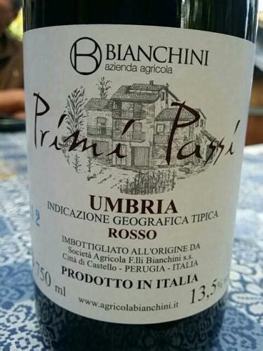 Bianchini Umbria Rosso Vivino US