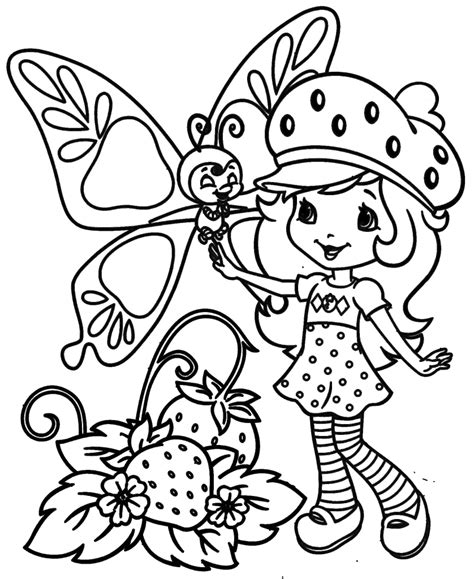 Moranguinho para Colorir e Imprimir Muito Fácil Colorir e Pintar