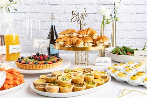 My Easy Bridal Shower Menu Will Make Everyone Swoon Culinary Hill