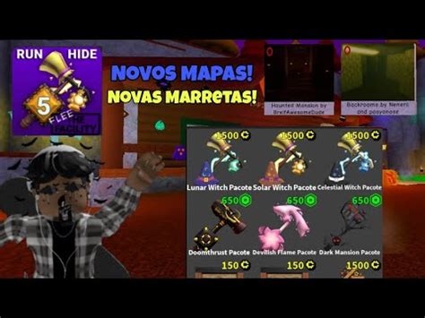 JOGANDO A ATUALIZAÇÃO DE HALLOWEEN DO FLEE THE FACILITY novas