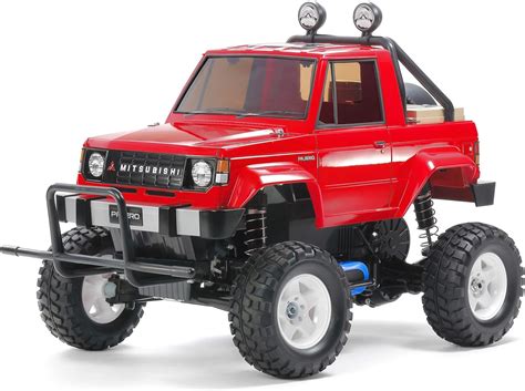 Amazon co jp タミヤ 1 10 電動RCカーシリーズ No 727 三菱 パジェロ CW 01シャーシ 58727 おもちゃ