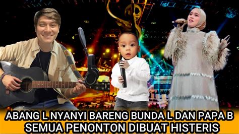 ABANG L NYANYI BARENG BUNDA LESTI DAN PAPA BILLAR TAMPIL DI TV SEMUA