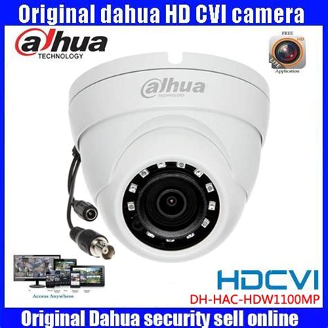 HD720p Dahua HDCVI Camera 1MP DH HAC HDW1100MP HDCVI IR Dome Security