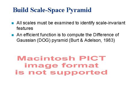 object recognition with invariant features n definition identify