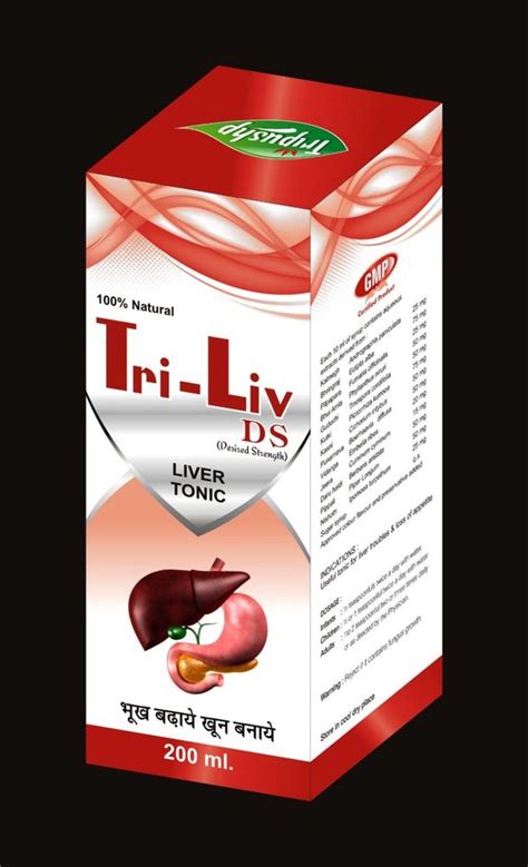 Herbal Ml Tripushp Tri Liv Ds Liver Stimulant Syrup For Liver Non