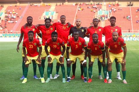 Éliminatoire CAN 2024 les 23 joueurs du Syli pour la dernière journée