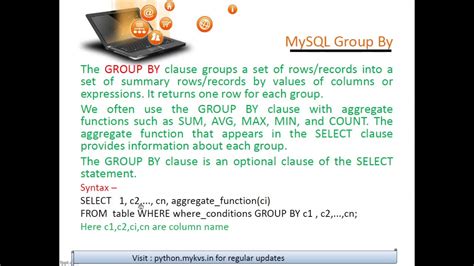 examples of order by group by and having clause for class xii ip youtube