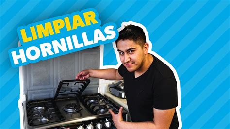 Cómo Limpiar las HORNILLAS Quemadas de la Cocina YouTube