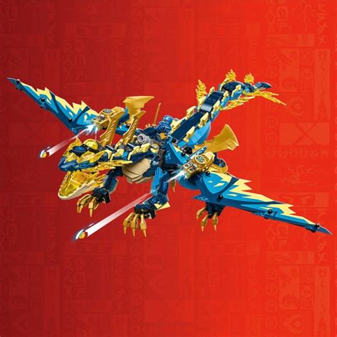 LEGO NINJAGO 71796 Elemental Dragon Vs The Empress Mech Building Toy