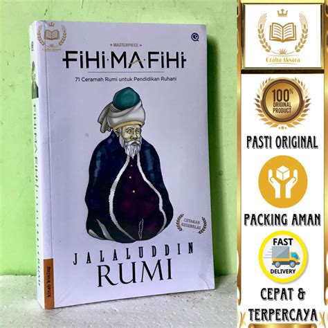 Jual Buku Fihi Ma Fihi 71 Ceramah Rumi Untuk Pendidikan Ruhani